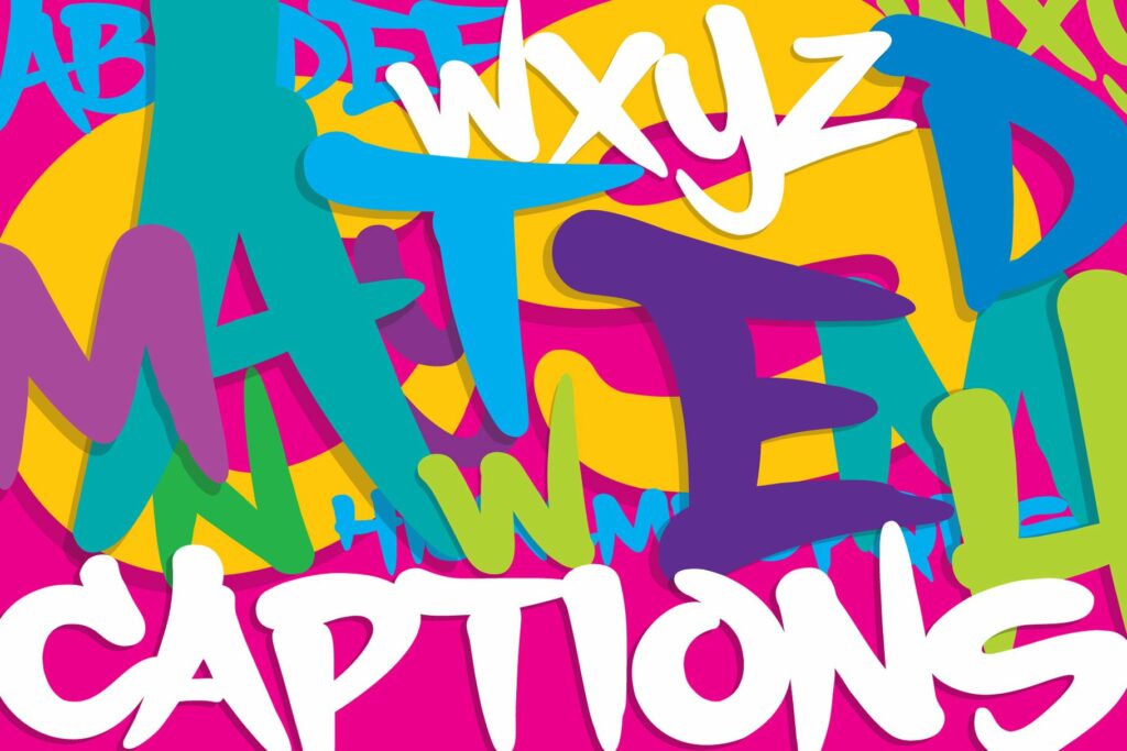 Captions Graffiti Font Family – MasterBundles