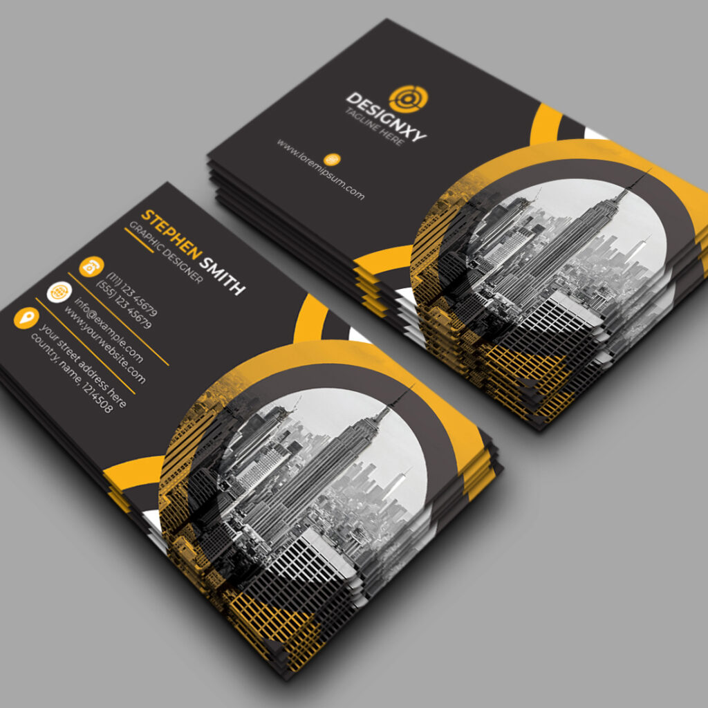 Corporate Business Card Design - MasterBundles