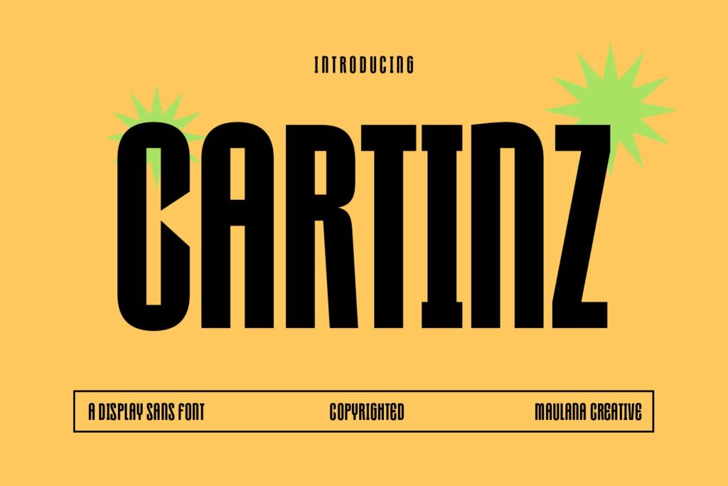 Cartinz Display Sans Font – MasterBundles