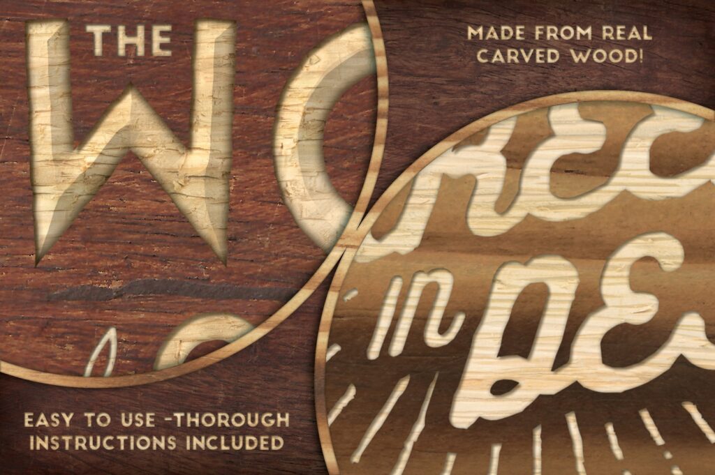 The Wood Carver - PS Styles & More – MasterBundles