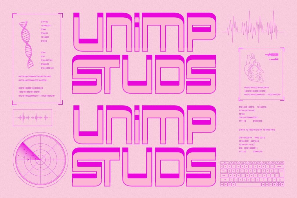 Astro Voyager Futuristic Typeface – MasterBundles