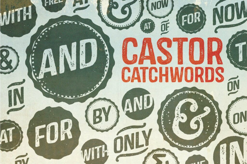 Castor Catchwords – MasterBundles