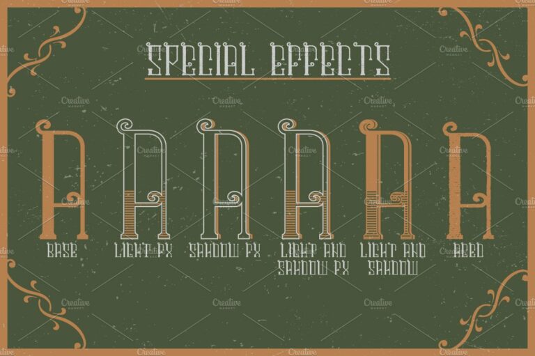 Centennial label font – MasterBundles