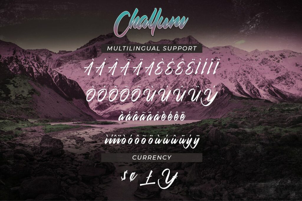 Challum Handwritten Script Font – MasterBundles