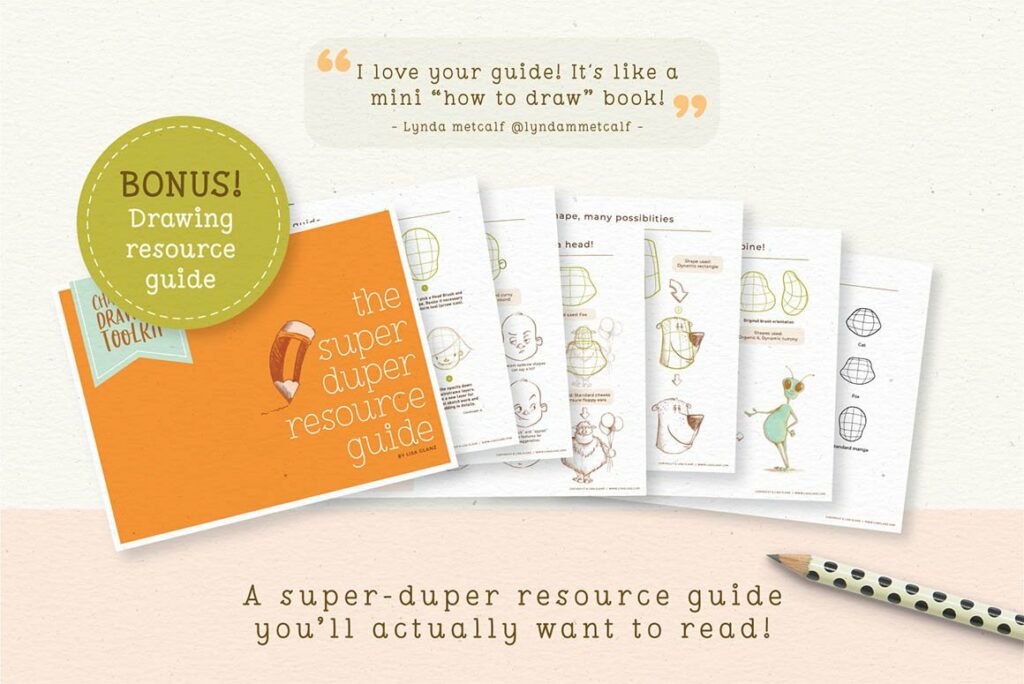 Procreate Character Drawing Toolkit – MasterBundles