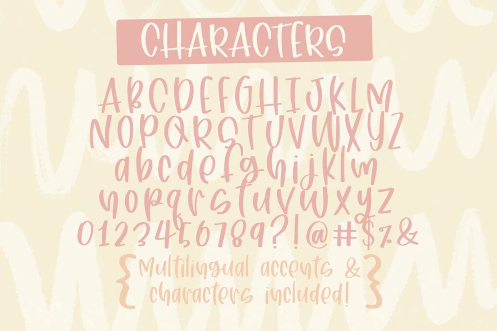 Sun Kissed Hand Lettered Font – MasterBundles