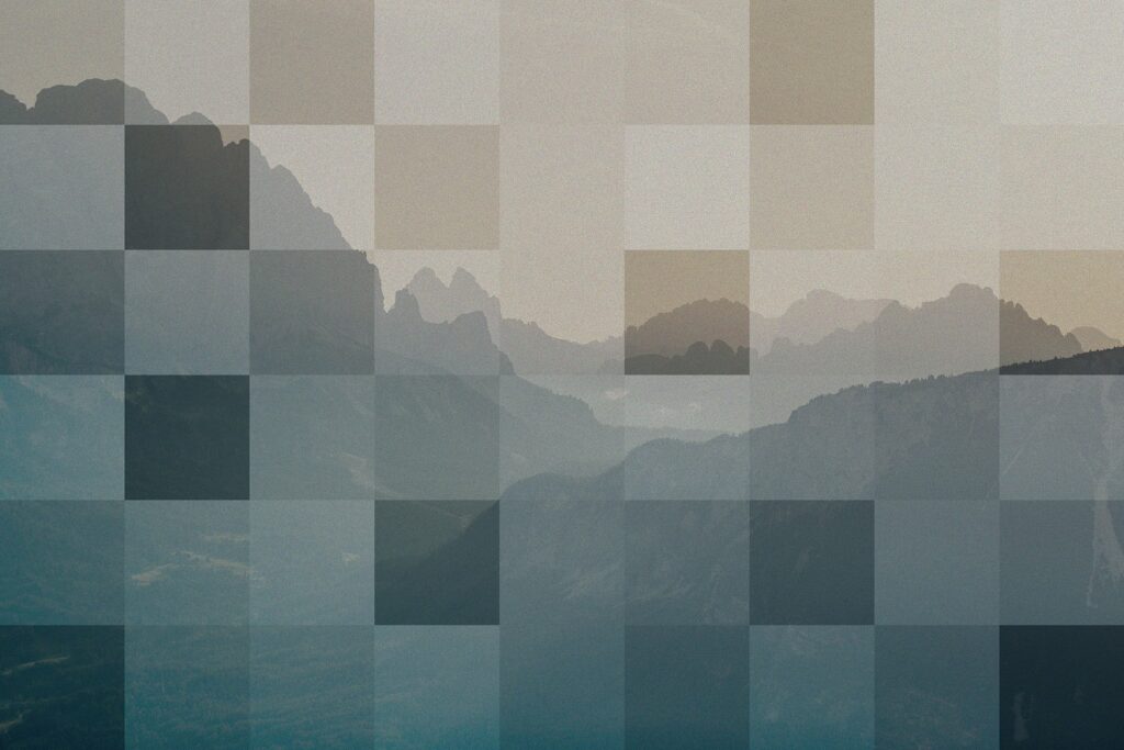 Checkered Pixelated Effect – MasterBundles