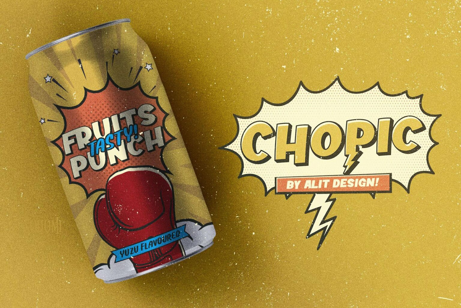 Chopic Typeface – MasterBundles