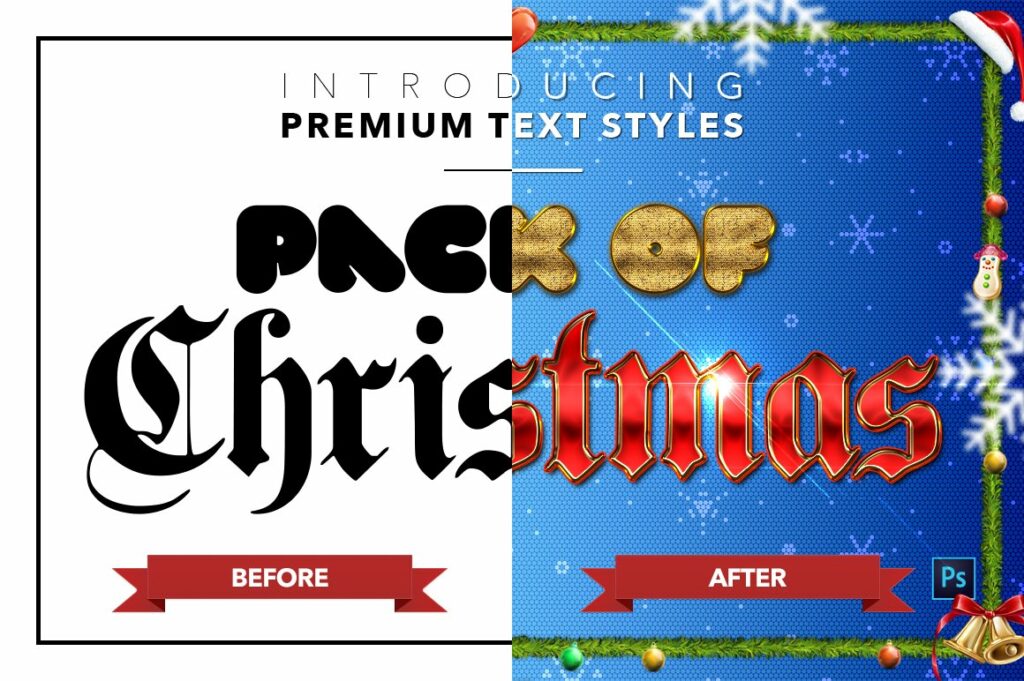 Christmas Pack #2 - Text Styles – MasterBundles