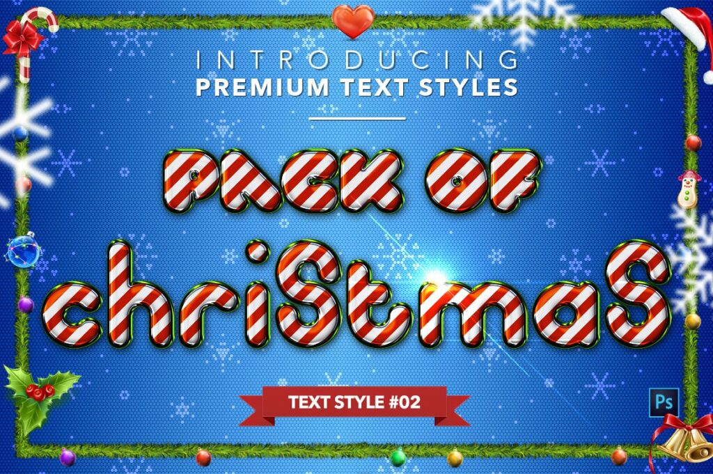 Christmas Pack #2 - Text Styles – MasterBundles
