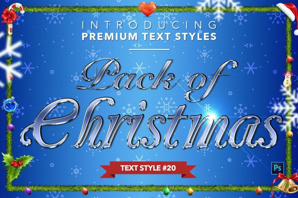 Christmas Pack #2 - Text Styles – MasterBundles