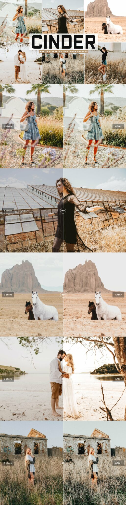 Cinder Pro Lightroom Presets – MasterBundles