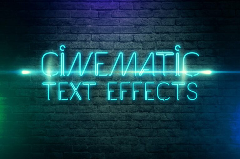 Cinematic 3D Text Effects Vol.2 – MasterBundles
