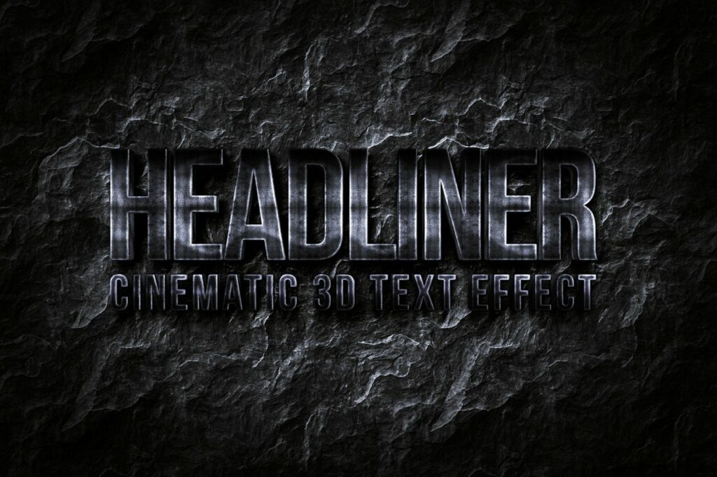 Cinematic 3D Text Effects Vol.1 – MasterBundles