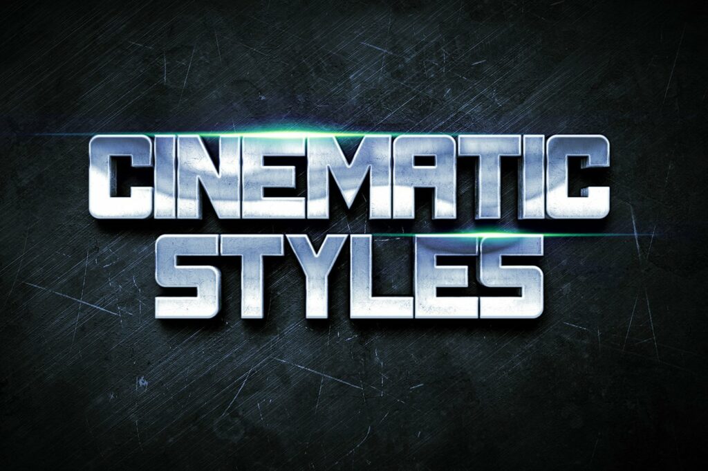 Cinematic 3D Text Effects Vol.1 – MasterBundles