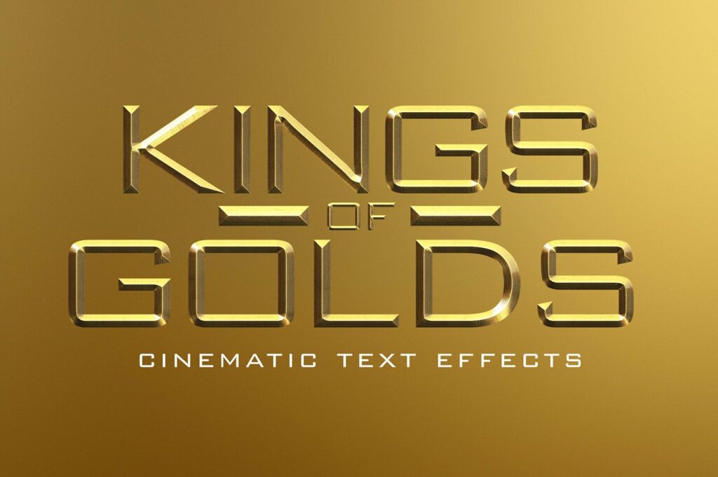 Cinematic 3D Text Effects Vol.8 – MasterBundles