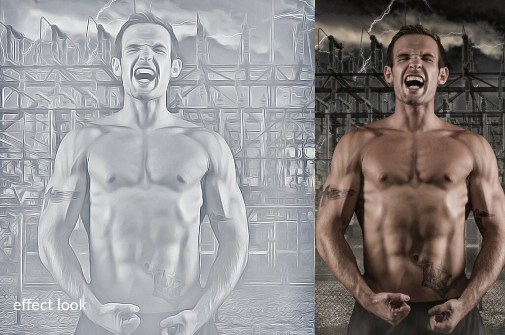 Cinematic Oil Effect Action – MasterBundles