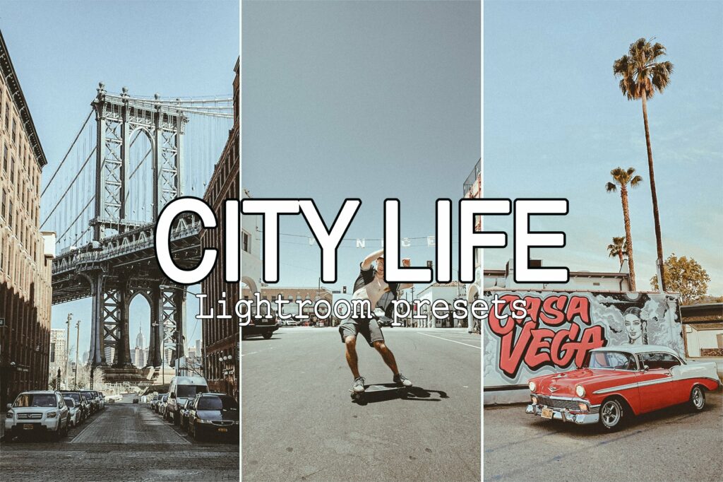 4 City Life Lightroom Presets – MasterBundles
