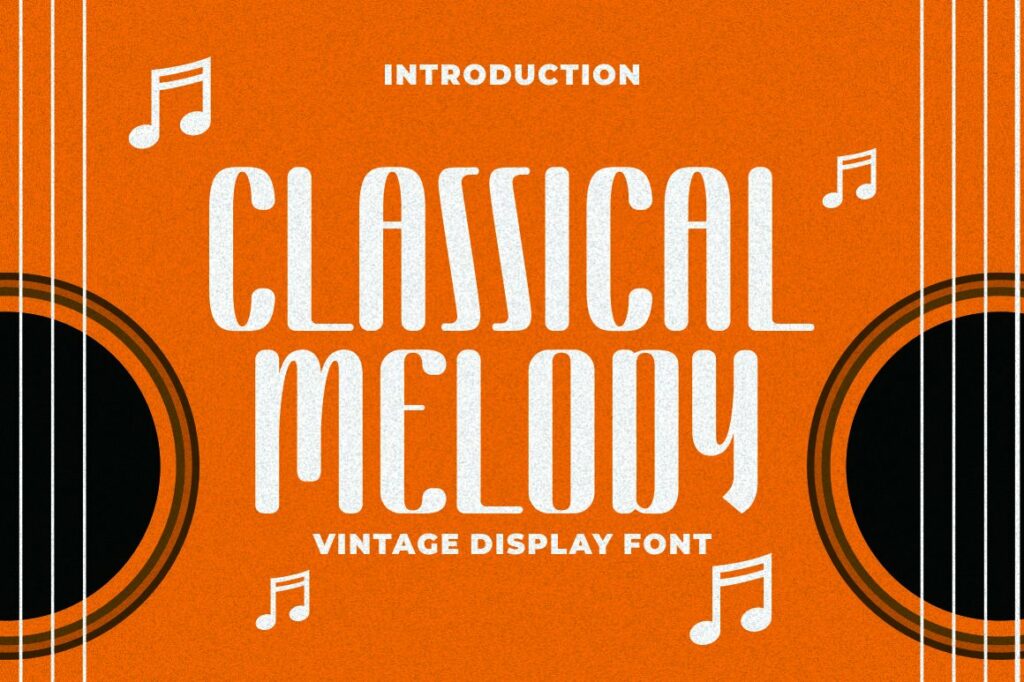 Classical Melody - Vintage Display – MasterBundles