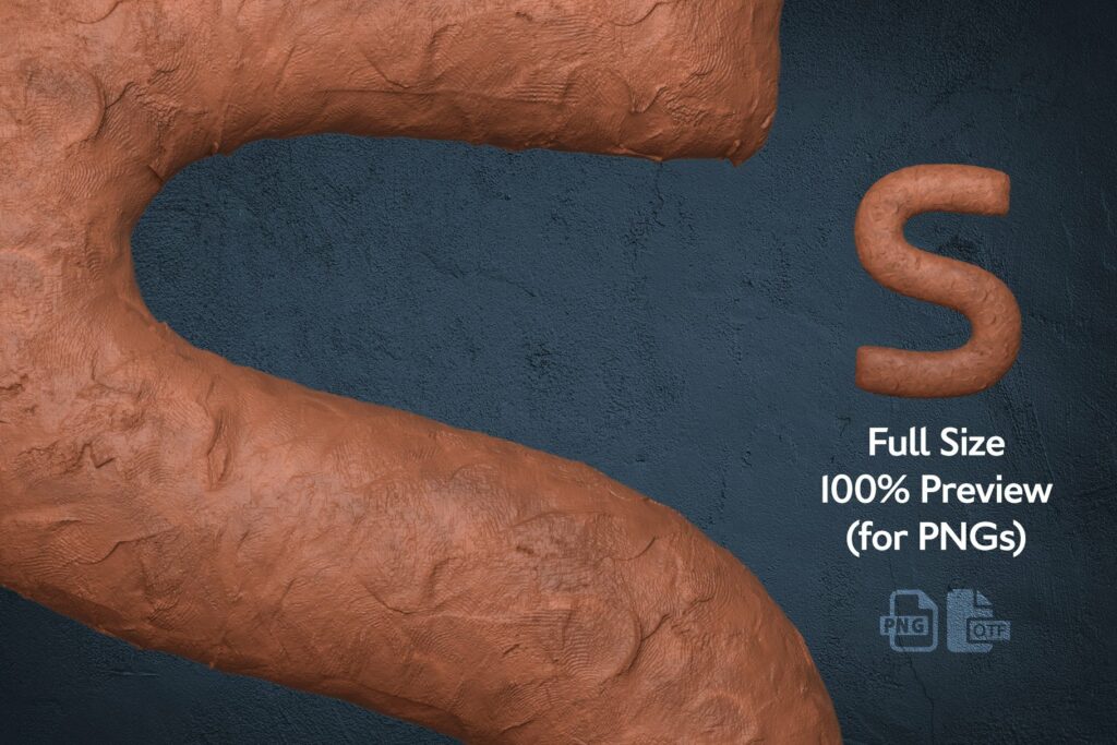 Ms Clay Bitmap Font & PNGs – MasterBundles