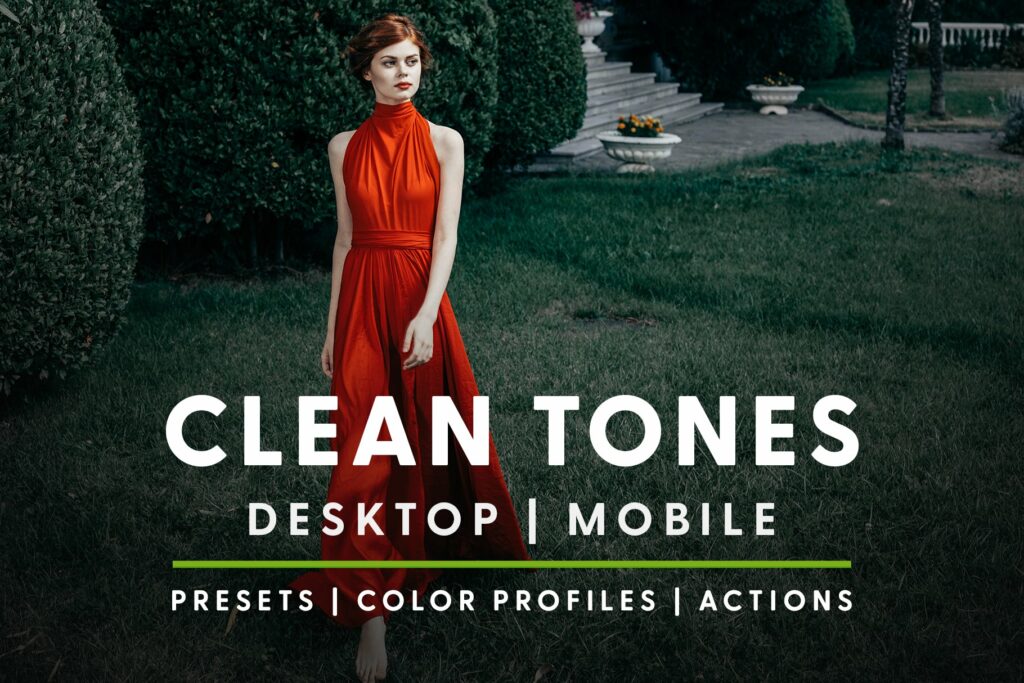 Clean Tones - Actions & Presets – MasterBundles