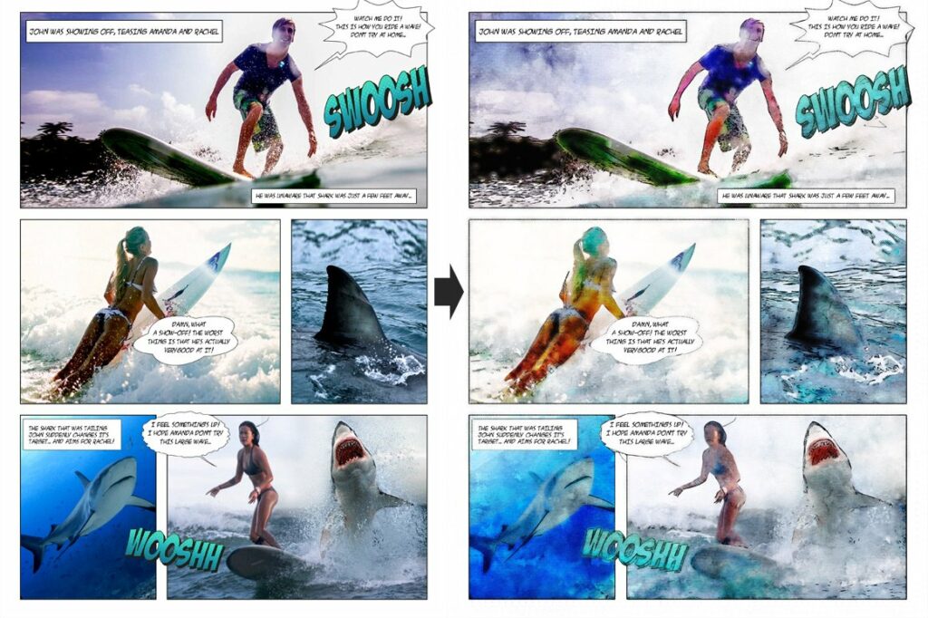 Aquarelle Comic Book Creator – MasterBundles