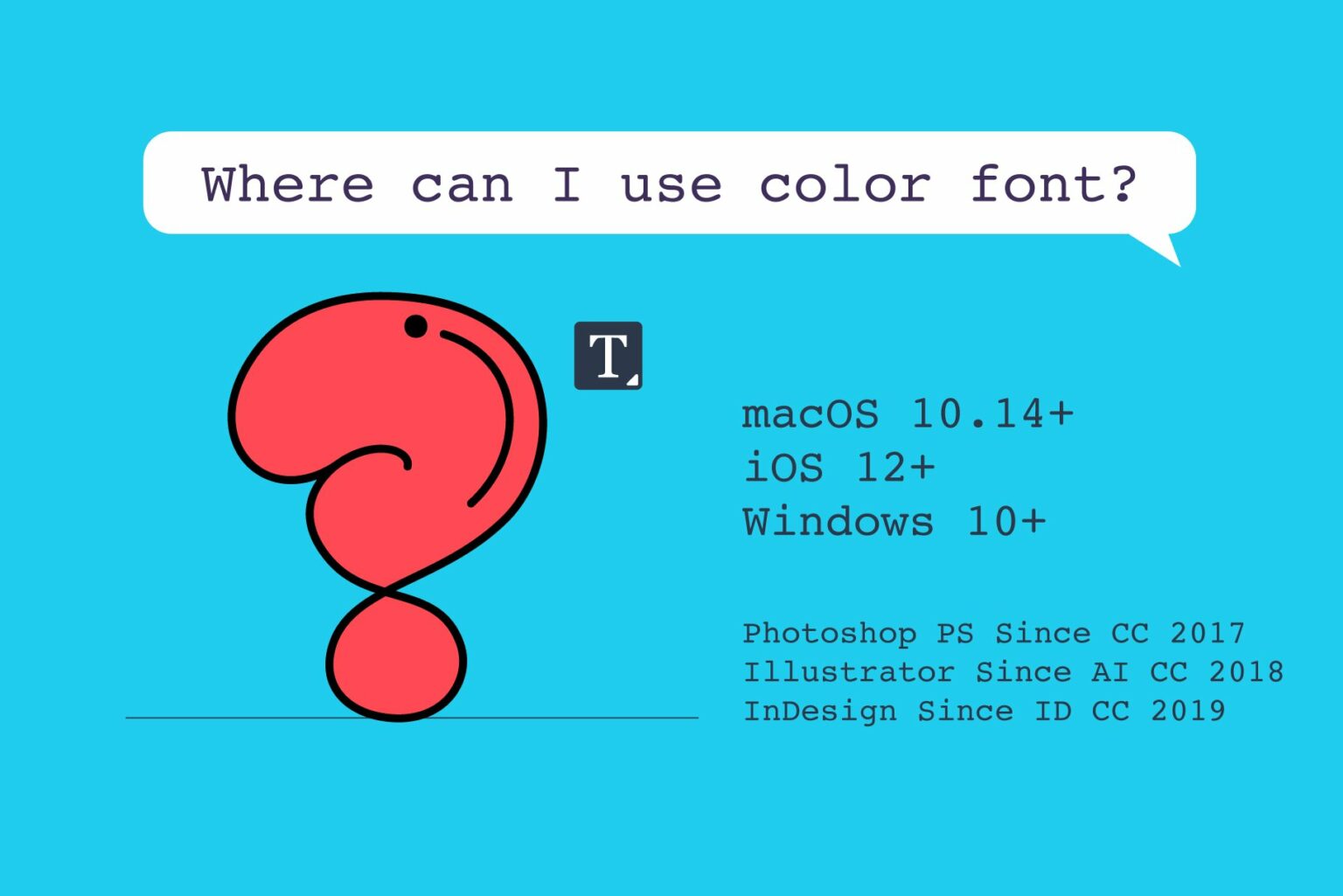 Bold Loop colored font – MasterBundles