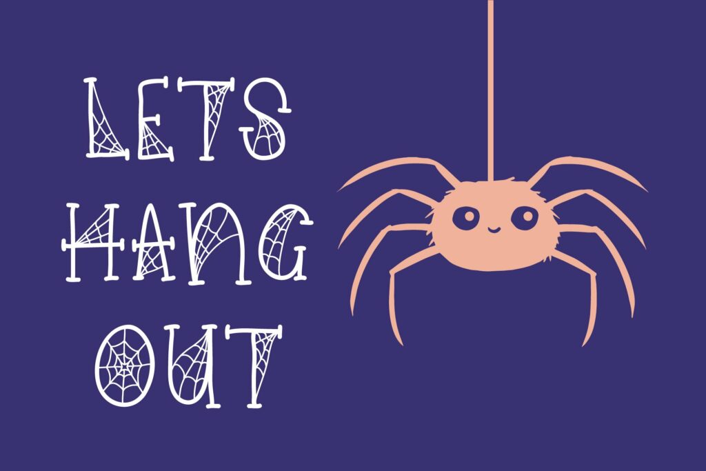 Cobweberly Halloween Spider Web Font – MasterBundles