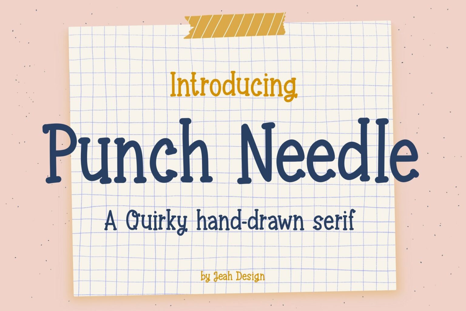 The Punch Needle Font – MasterBundles