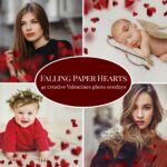 38 Heart Overlays: Red Paper Hearts Photoshop Add-ons – MasterBundles