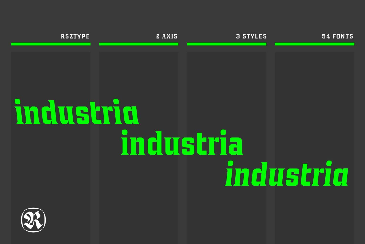 Industria Serif 54 Font Family – MasterBundles