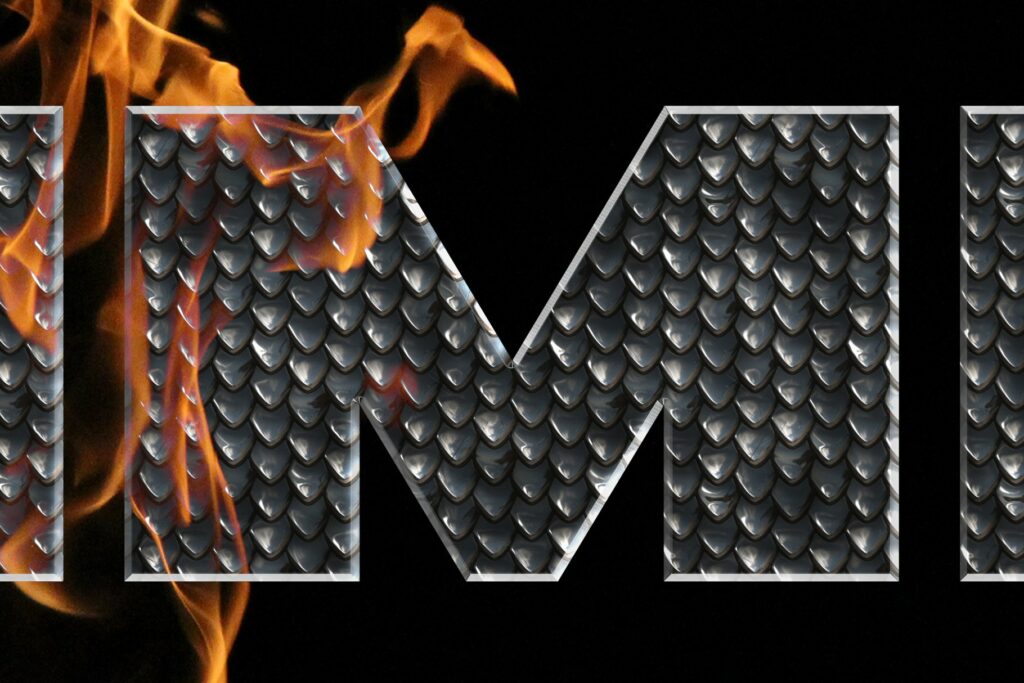 5x Metal Chrome Text Styles – MasterBundles