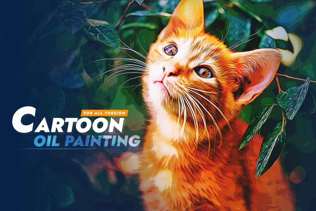 Cartoon Oil Painting – MasterBundles