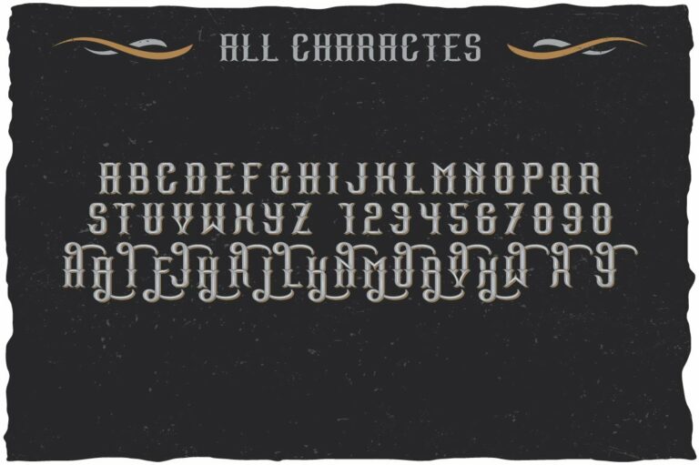 Motorcycle Gang label font – MasterBundles