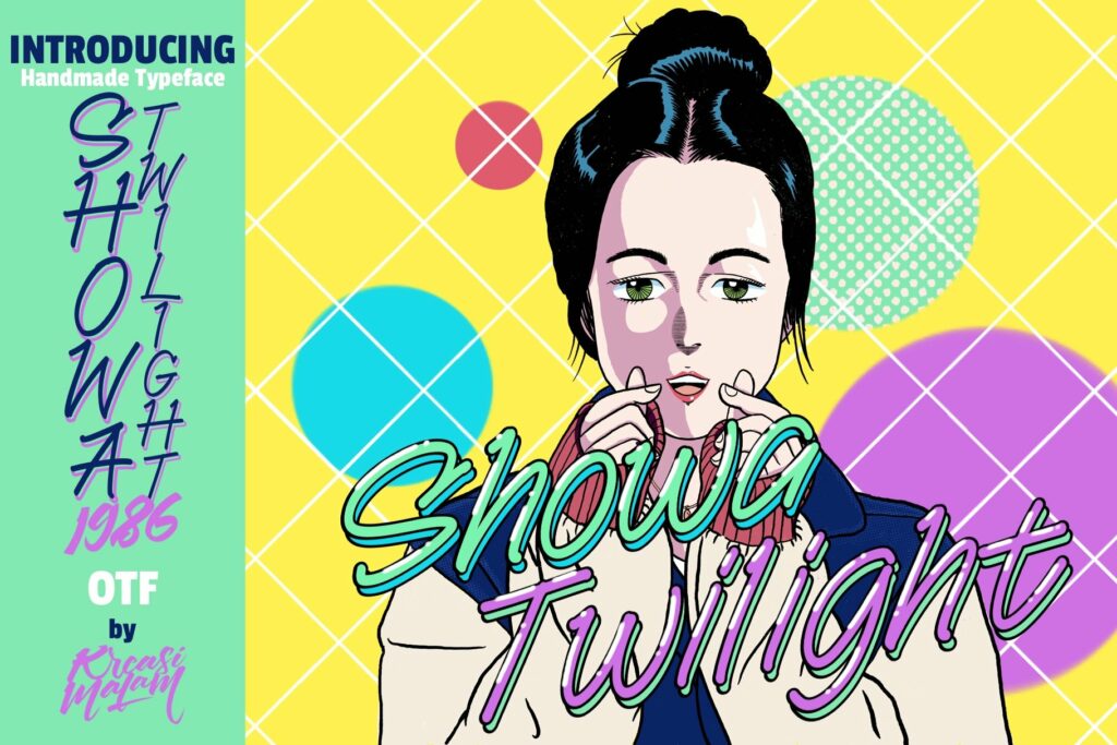 Showa Twilight Font – MasterBundles