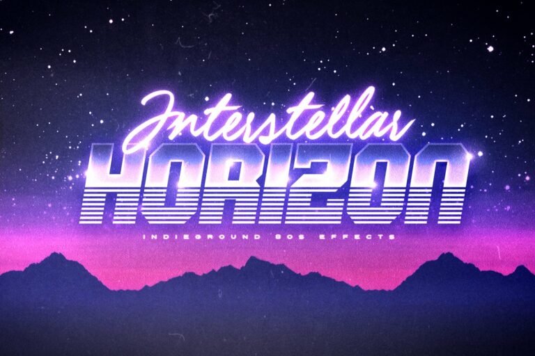 80s Text Effects Vol.1 – MasterBundles