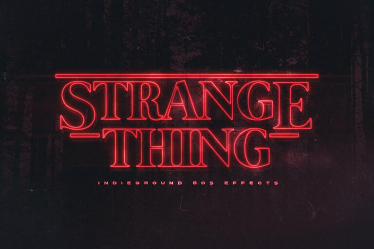 80s Text Effects Vol.1 – MasterBundles