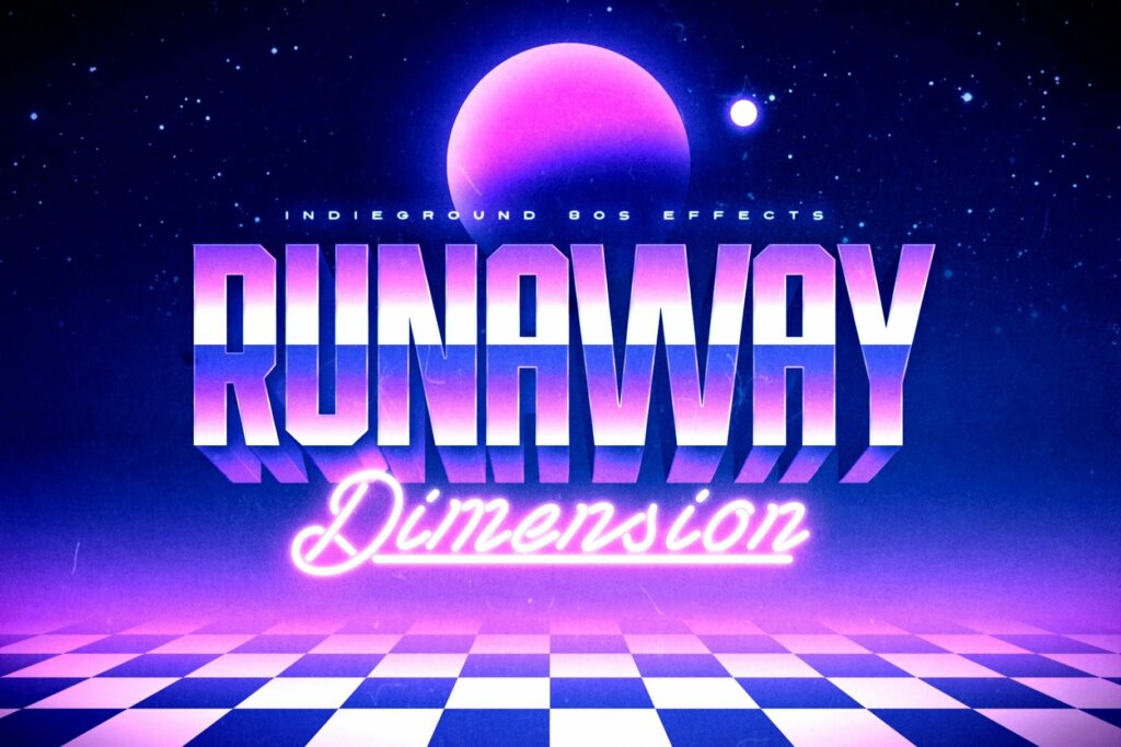 80s Text Effects Complete Bundle – MasterBundles