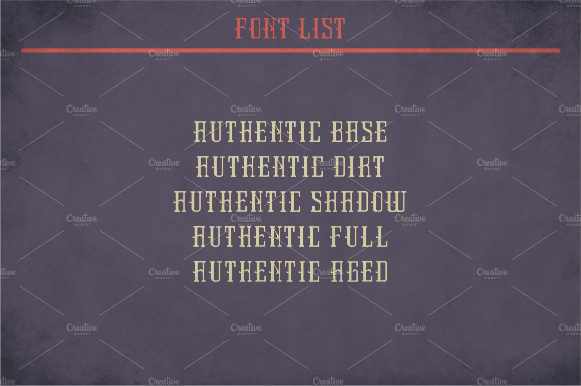 Authentic Vintage Label Typeface – MasterBundles