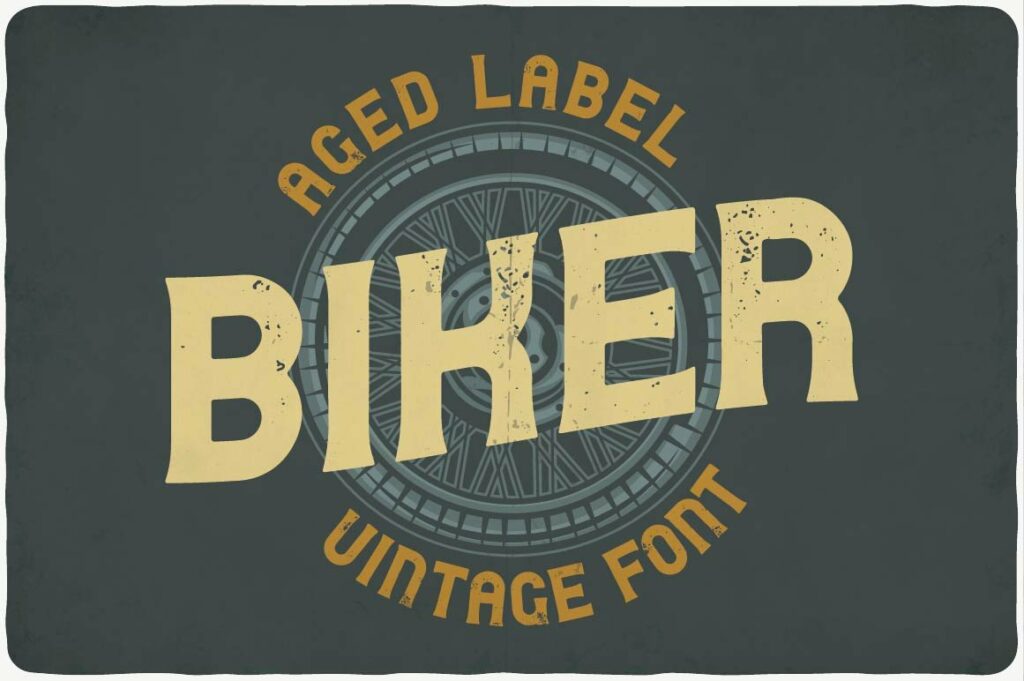 Biker typeface – MasterBundles