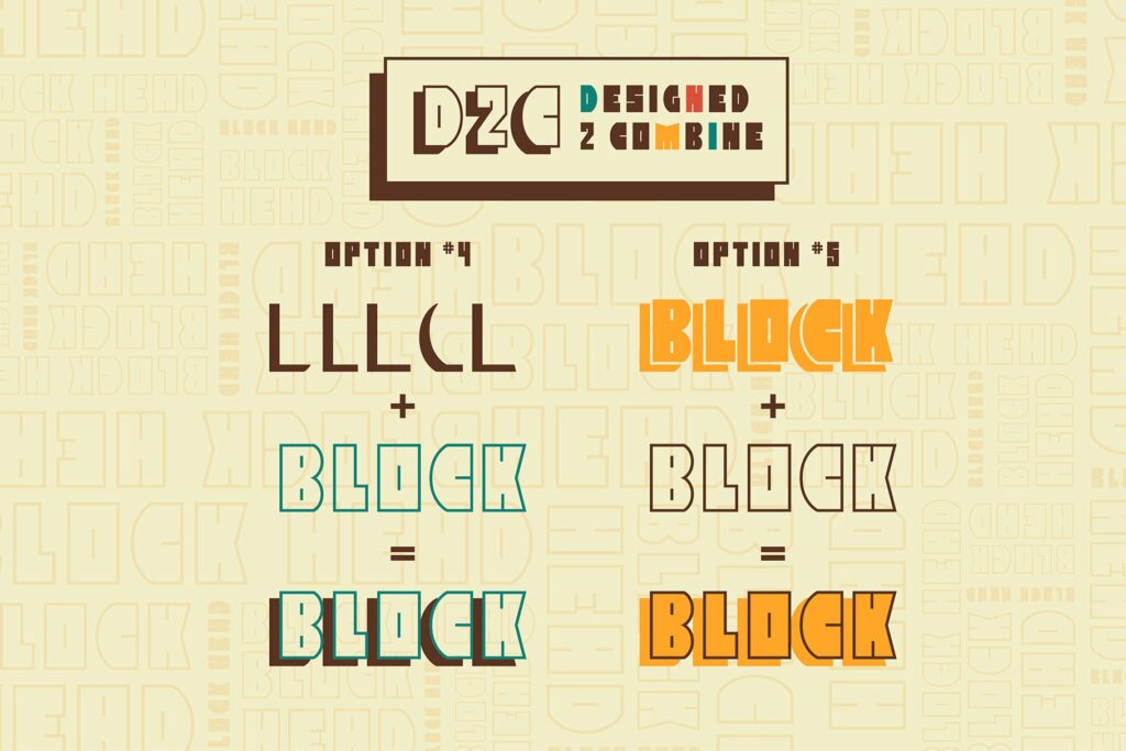 Block Head // 5 Styles – MasterBundles