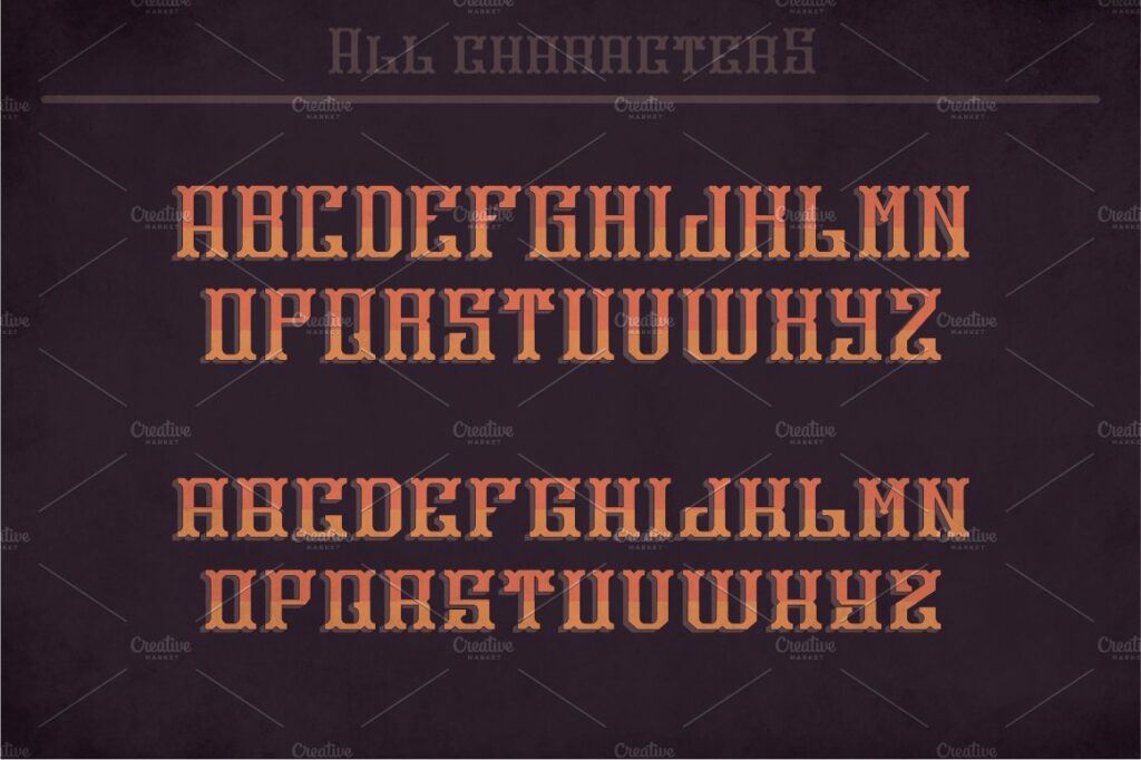 Brandy Vintage Label Typeface – MasterBundles