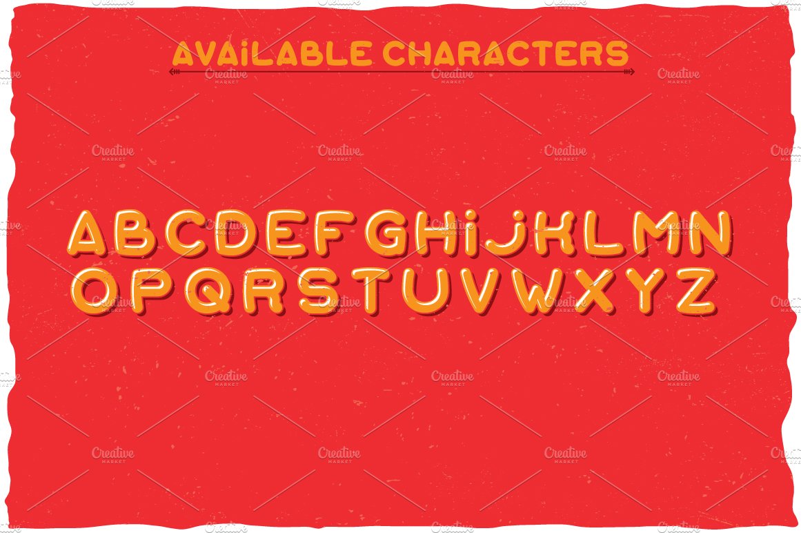 Bubble Vintage Label Typeface – MasterBundles