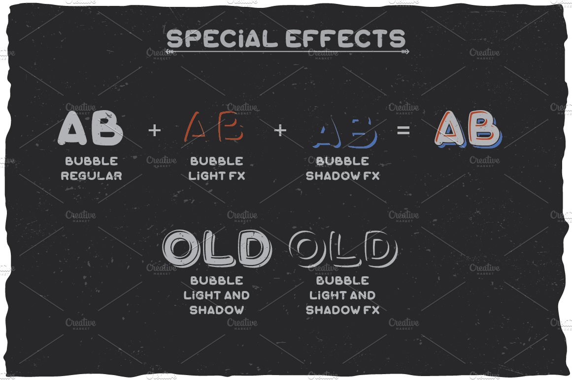 Bubble Vintage Label Typeface – MasterBundles
