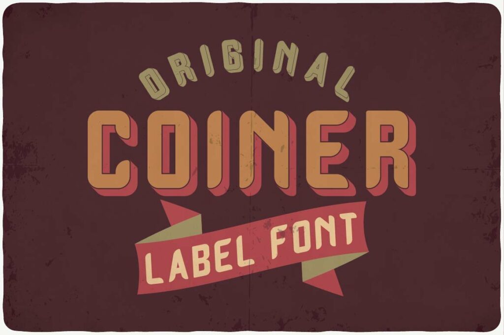 Coiner typeface – MasterBundles
