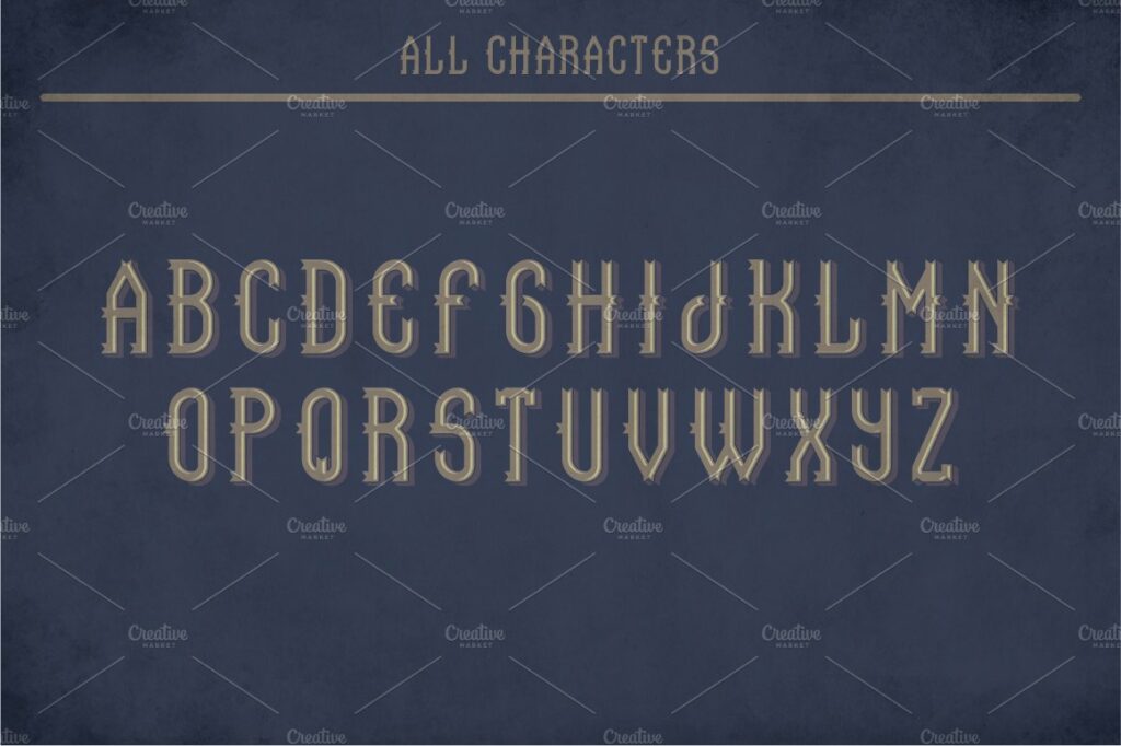 Derby Vintage Label Typeface – MasterBundles