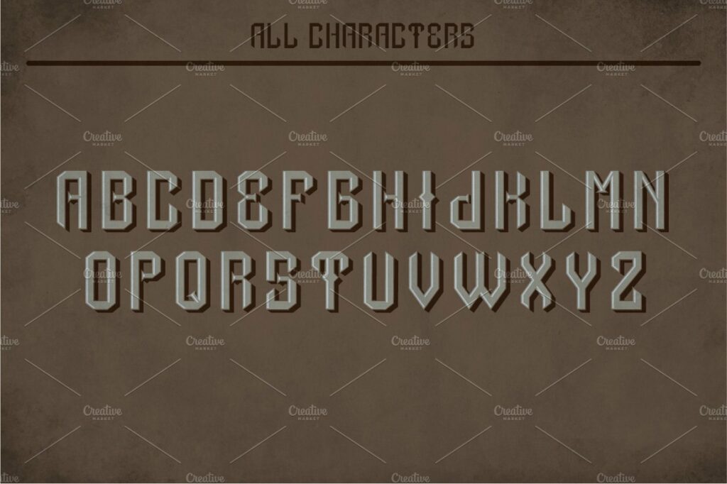 Drunk Modern Label Typeface – MasterBundles