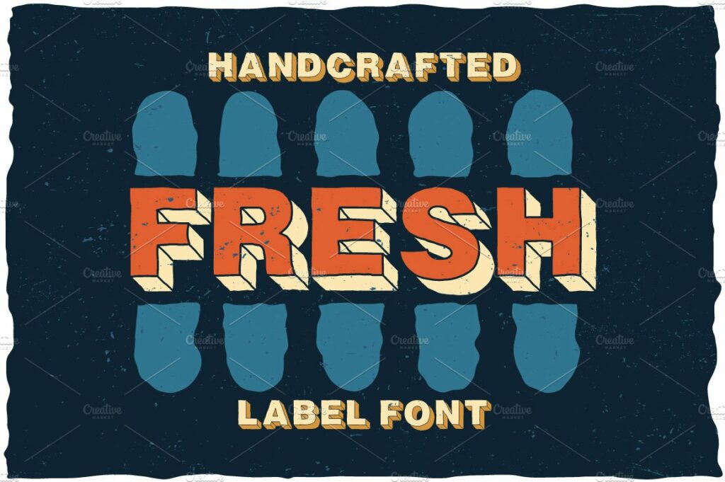 Fresh Cartoon Look Label Typeface – MasterBundles