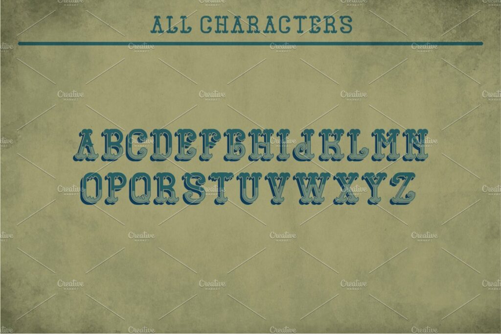 Gangster Vintage Label Typeface – MasterBundles