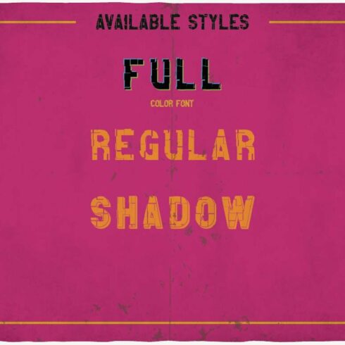 Glitch typeface – MasterBundles